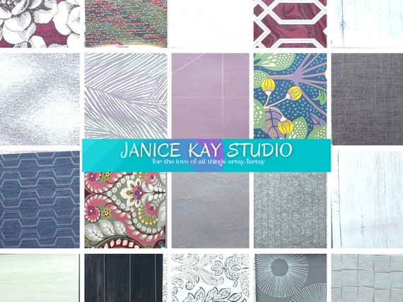 Designer Wallpaper Samples Pack/ 20 Pieces of Paper 11 X | Etsy
