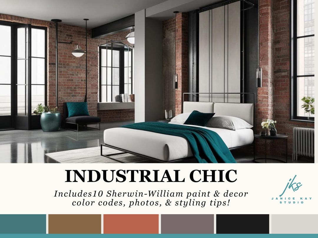 Industrial Chic, Sherwin-williams Paint Colors, Urban Decor, Design ...