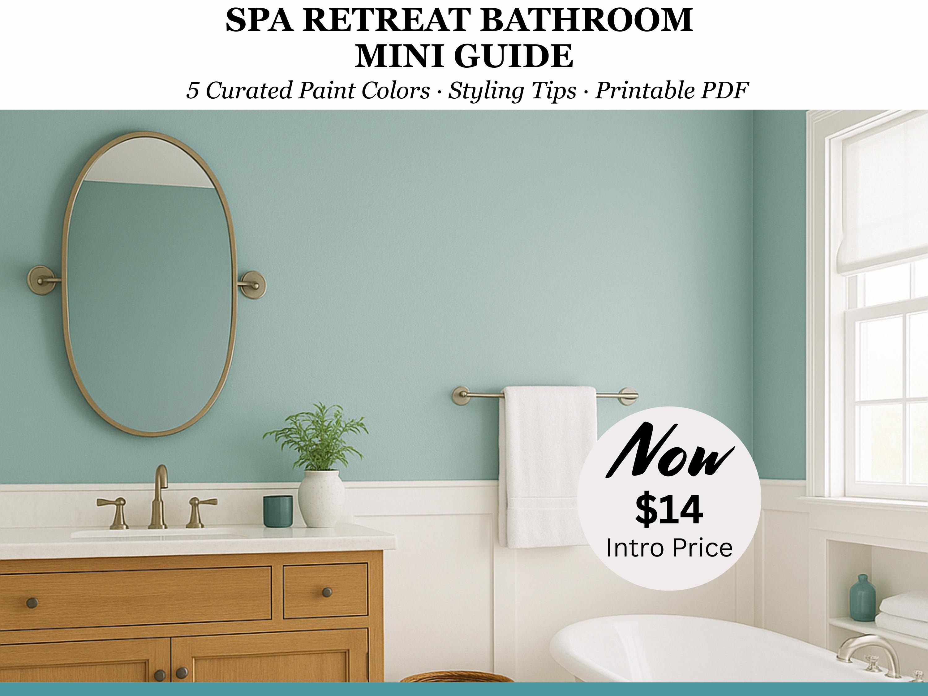 Spa Paint Colors For Bathroom