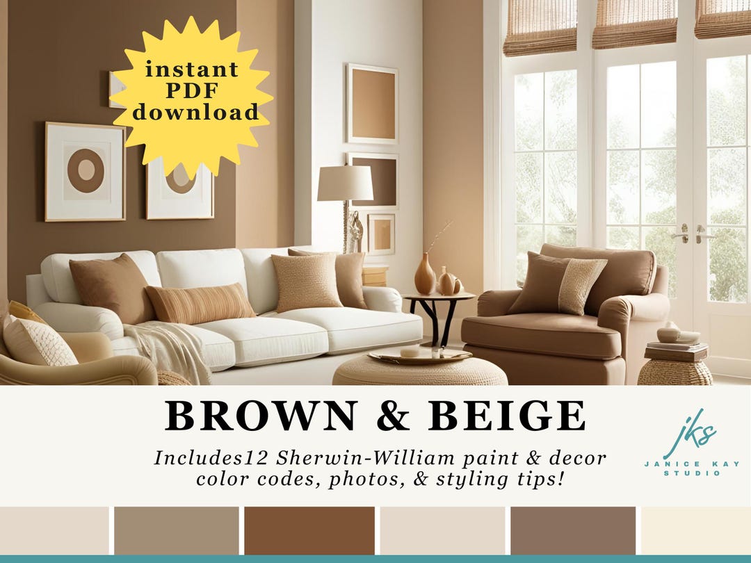 Timeless Neutral Paint Color Palette | Interior Designer Curated Colors ...