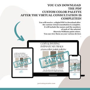 Custom Nursery Paint Scheme, Virtual Color Consultation, Baby Shower ...