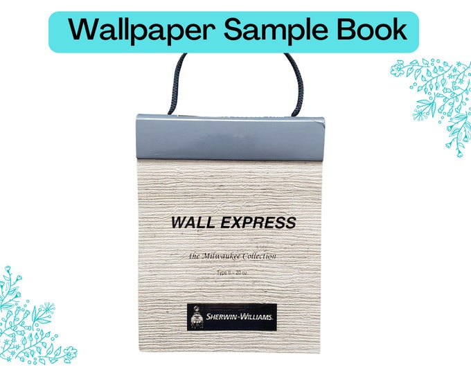 Wallpaper Sample Book/ 40 Pages/ the Milwaukee Collection /vinyl ...