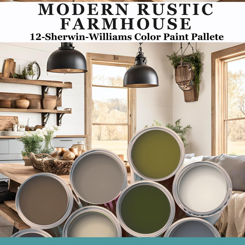 Farmhouse Paint Colors - Etsy