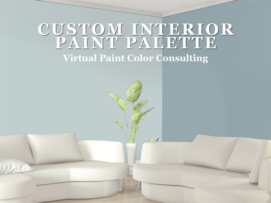 Virtual Paint Color Consultation, Custom Palette + Styling Advice, - Etsy