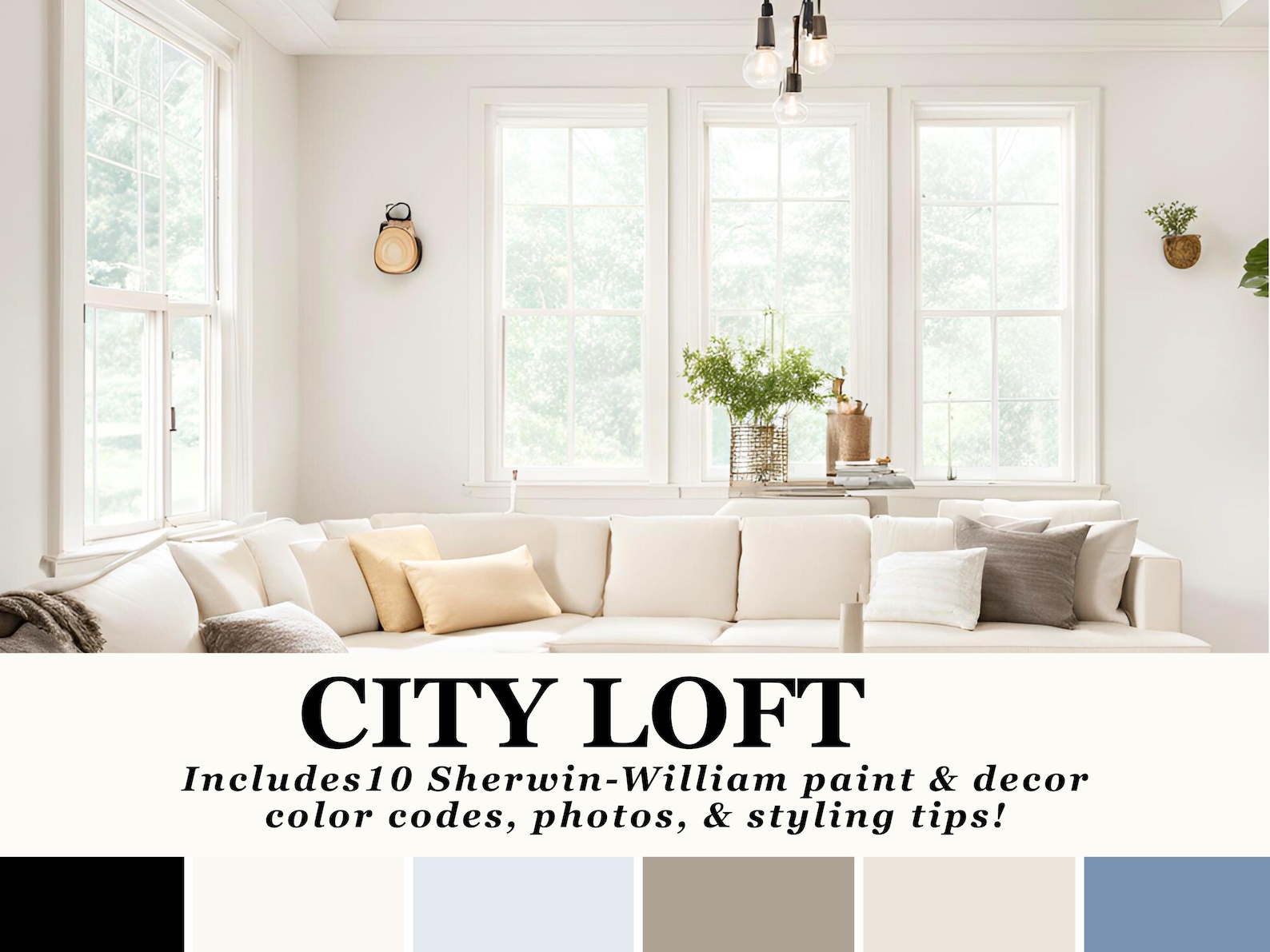 Sherwin-williams, City Loft Palette, Curated Color Collection, Wall ...