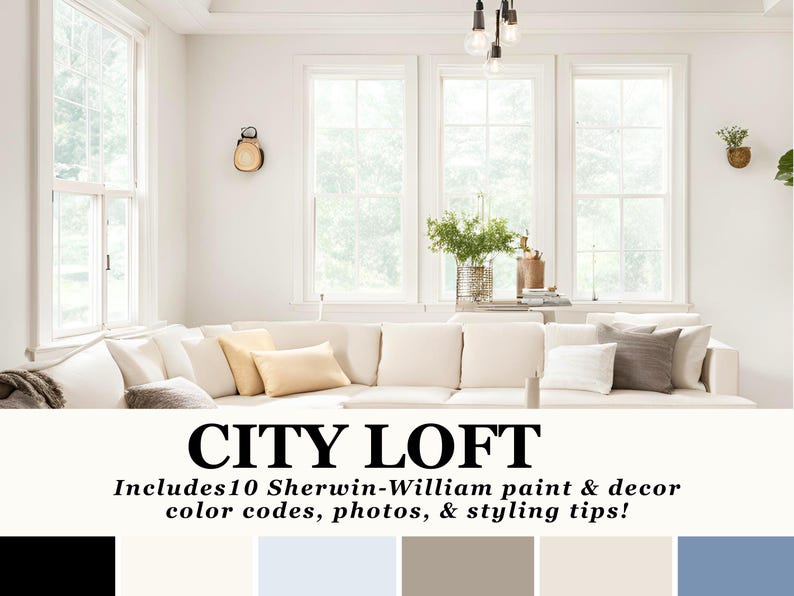Sherwin-williams, City Loft Palette, Curated Color Collection, Wall ...