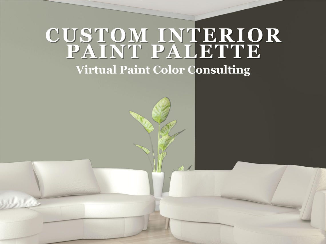 Virtual Paint Color Consultation, Custom Palette + Styling Advice, - Etsy