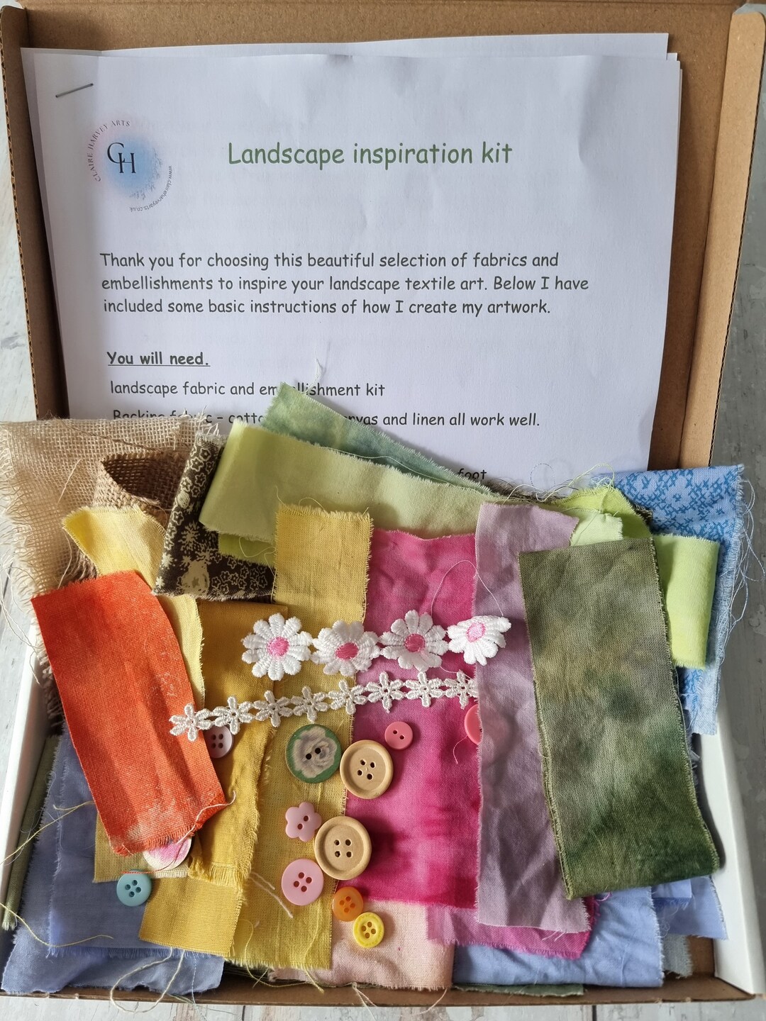 Landscape Inspiration Kits for Textile Art - Etsy UK