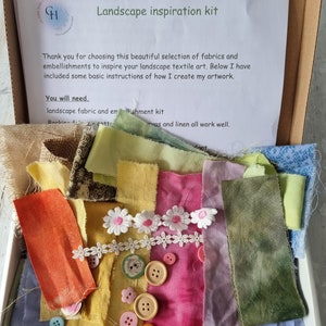 Landscape Inspiration Kits for Textile Art - Etsy UK