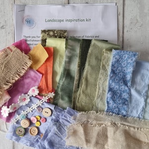 Landscape Inspiration Kits for Textile Art - Etsy UK
