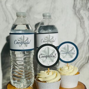 Lt Colonel Promotion Cupcake Topper - 0-5 Editable Template ...