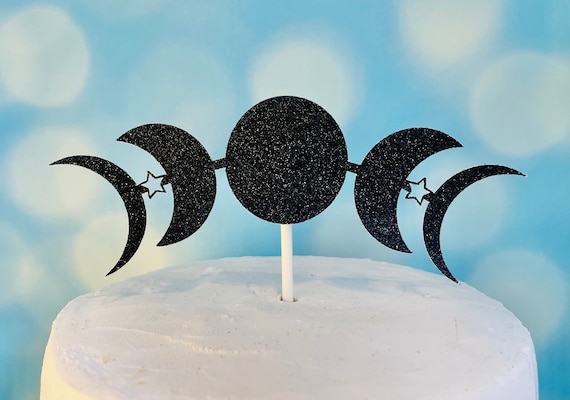 Phases of the moon cake topper moon baby shower moon cake | Etsy Italia