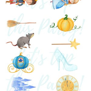 Fairytale Scavenger Hunt Cinderella Scavenger Hunt Fairytale Birthday ...