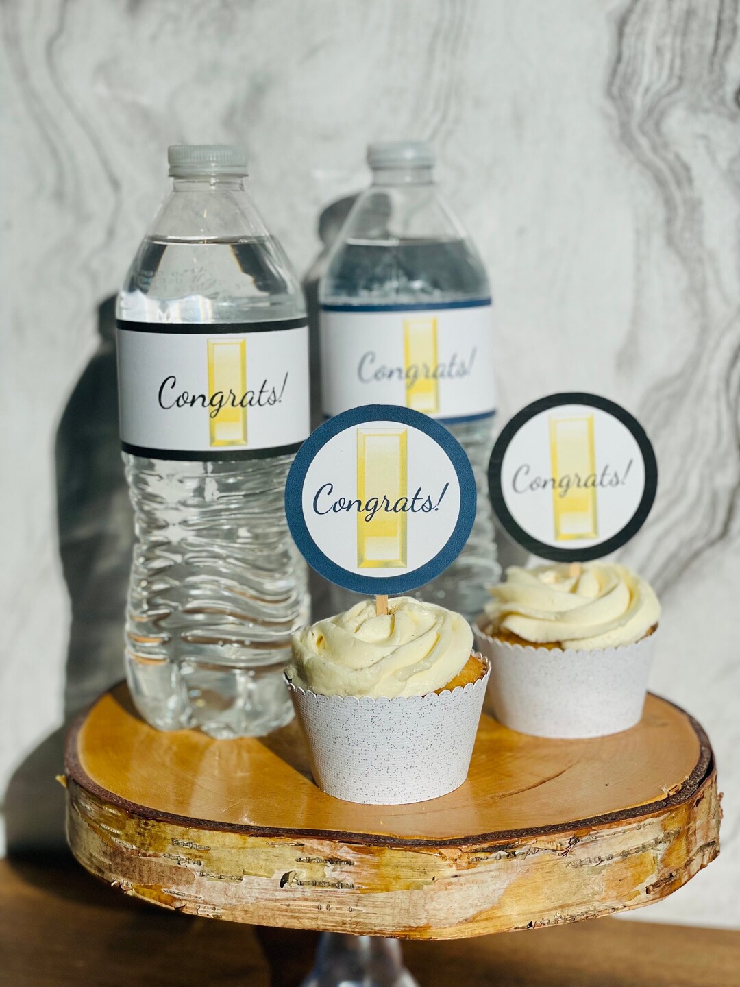 2nd Lt Promotion Cupcake Topper Lieutenant Promotion Party Printable ...