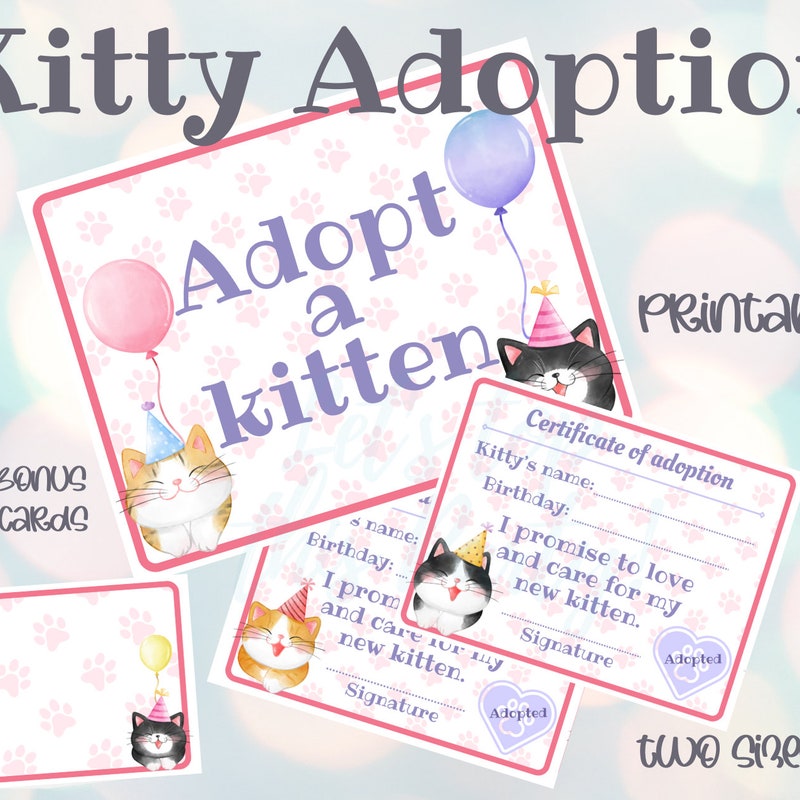 Kitten Party - Etsy