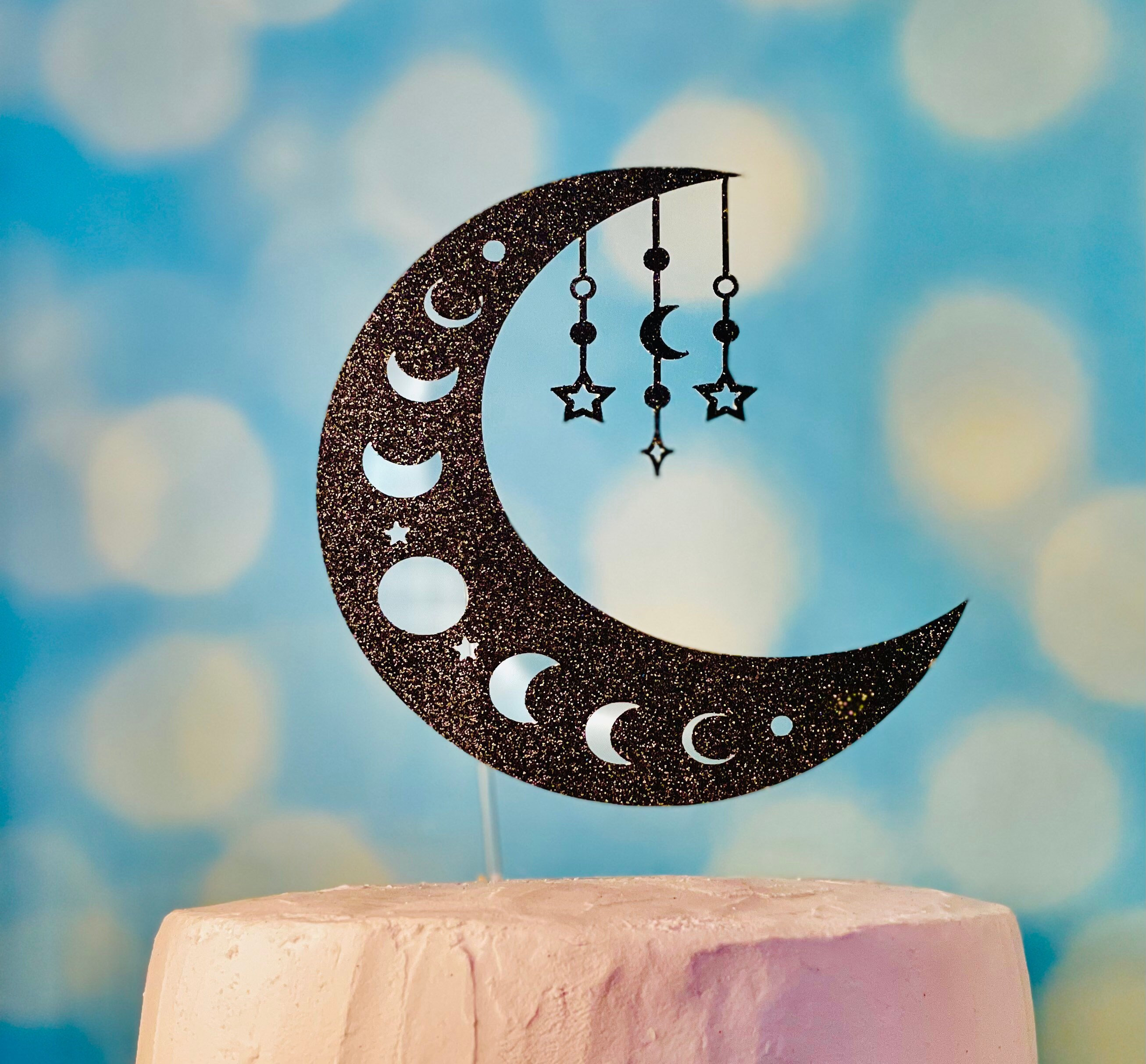 Moon Phases Cake Topper Celestial Cake Topper Moon Cake - Etsy UK
