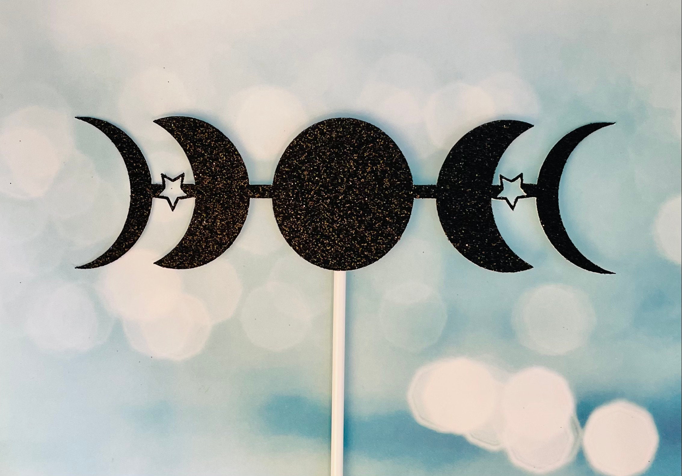 Phases of the moon cake topper moon baby shower moon cake | Etsy