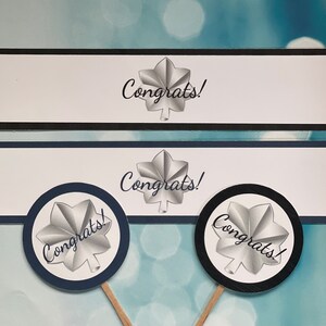 Lt Colonel Promotion Cupcake Topper - 0-5 Editable Template ...
