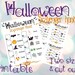 Halloween Scavenger Hunt Printable Scavenger Hunt Halloween Printable ...
