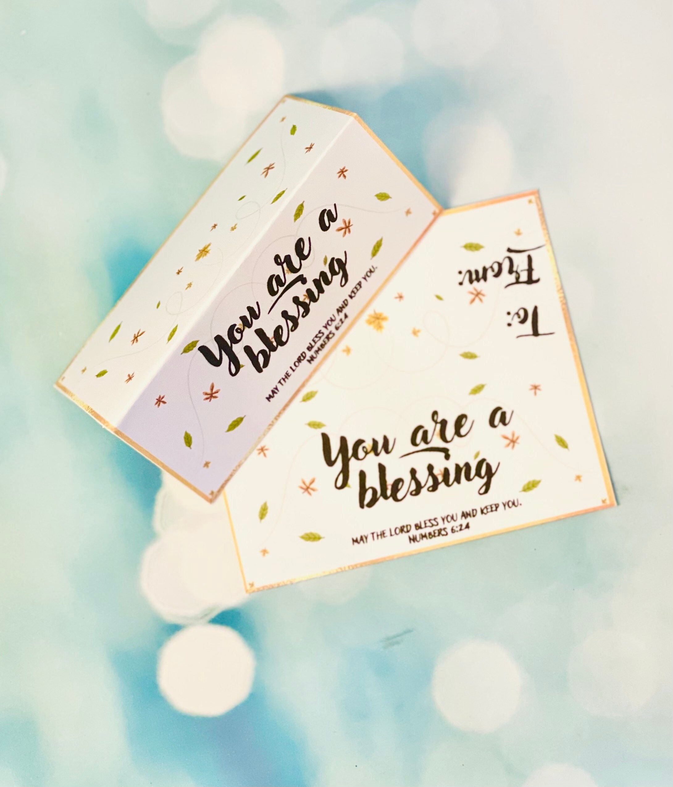 You Are a Blessing Tag Blessing Bag Blessing Bag Tag - Etsy