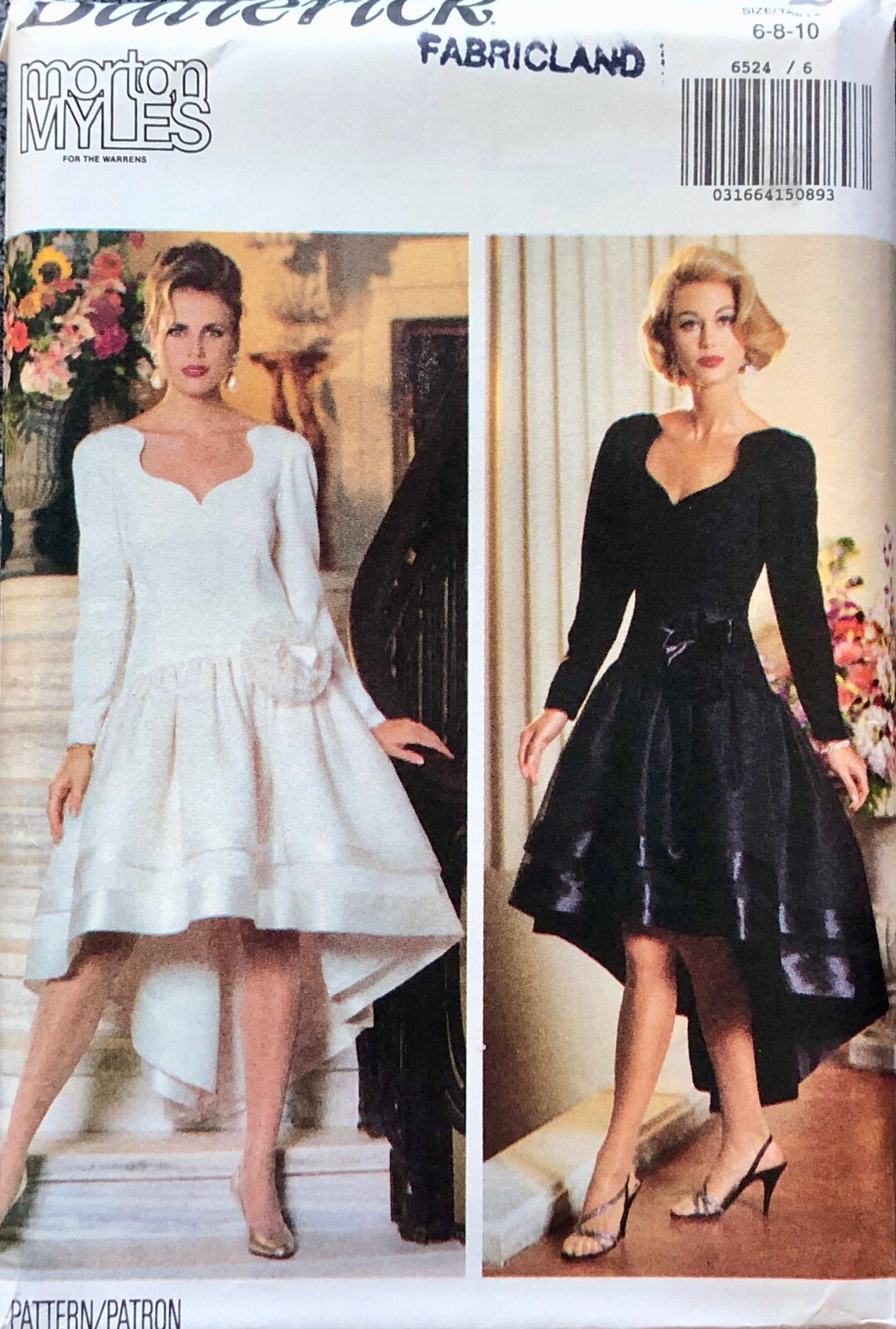 Butterick 6524 Misses' Dress 6, 8, 10 UNCUT Vintage Pattern - Etsy