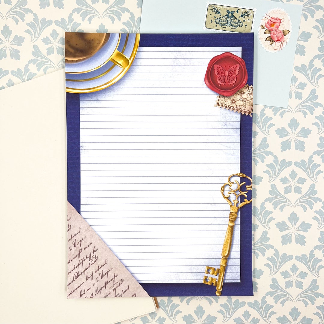 Notepad office Sheet 50 Pages A5 Academia Illustration Stationery ...