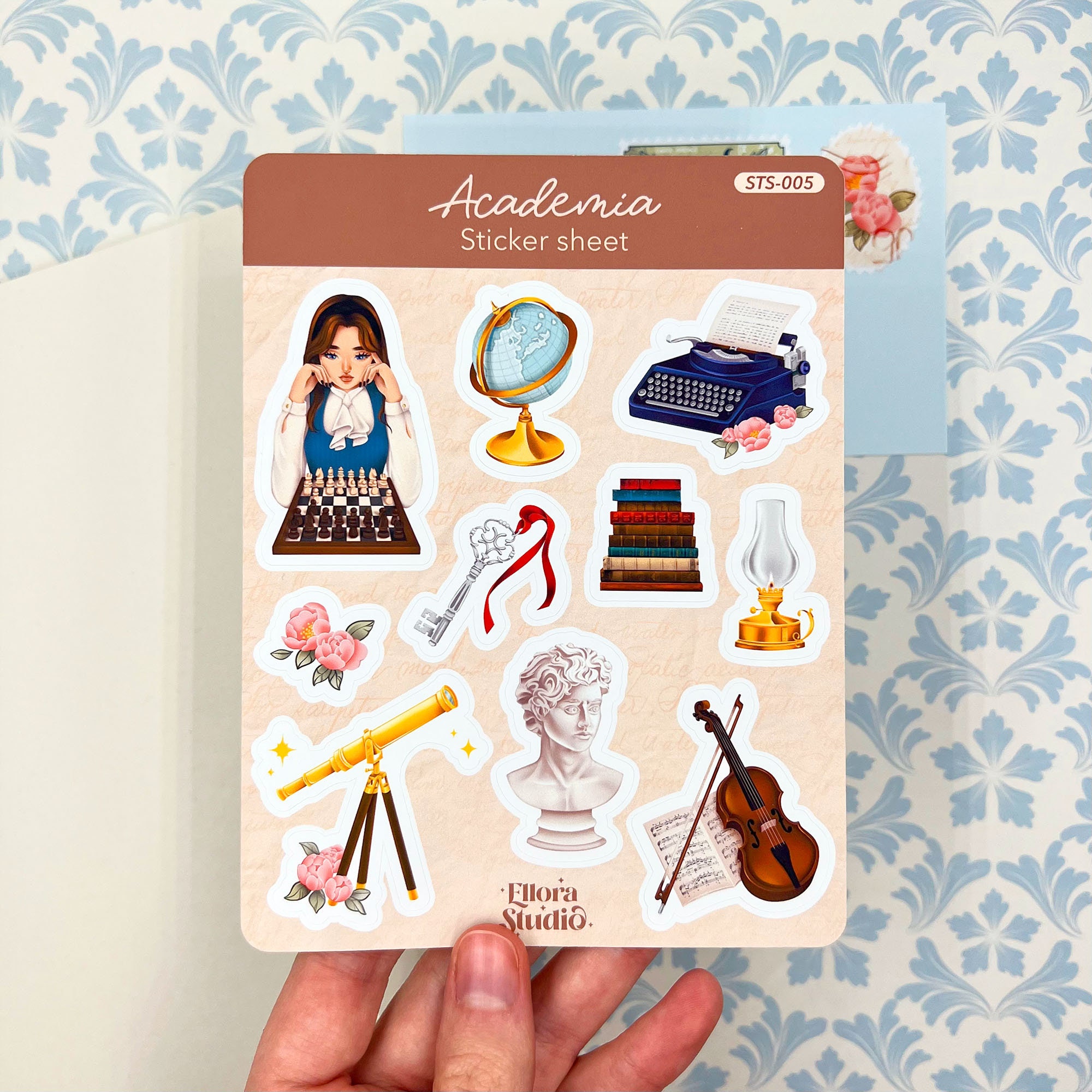 Academia Sticker Sheet - Planche d'autocollants - Autocollants Academia ...