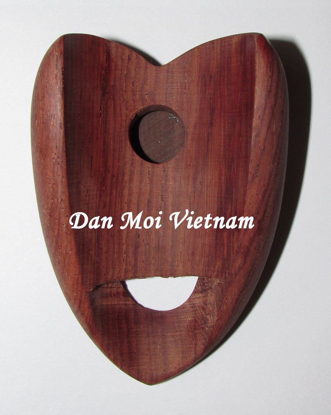 ROSEWOOD V Shape Samba Nose Whistle / Flute - Wind Original Gift & Easy ...