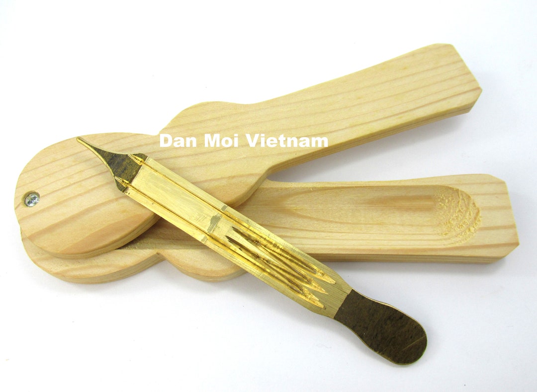 Dan Moi TRIPLE MEGABASS Jew's Harp Hmong - Guimbarde - Maultrommel ...