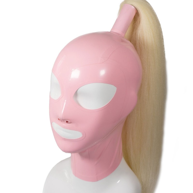 Ponytail Latex Hood - Etsy