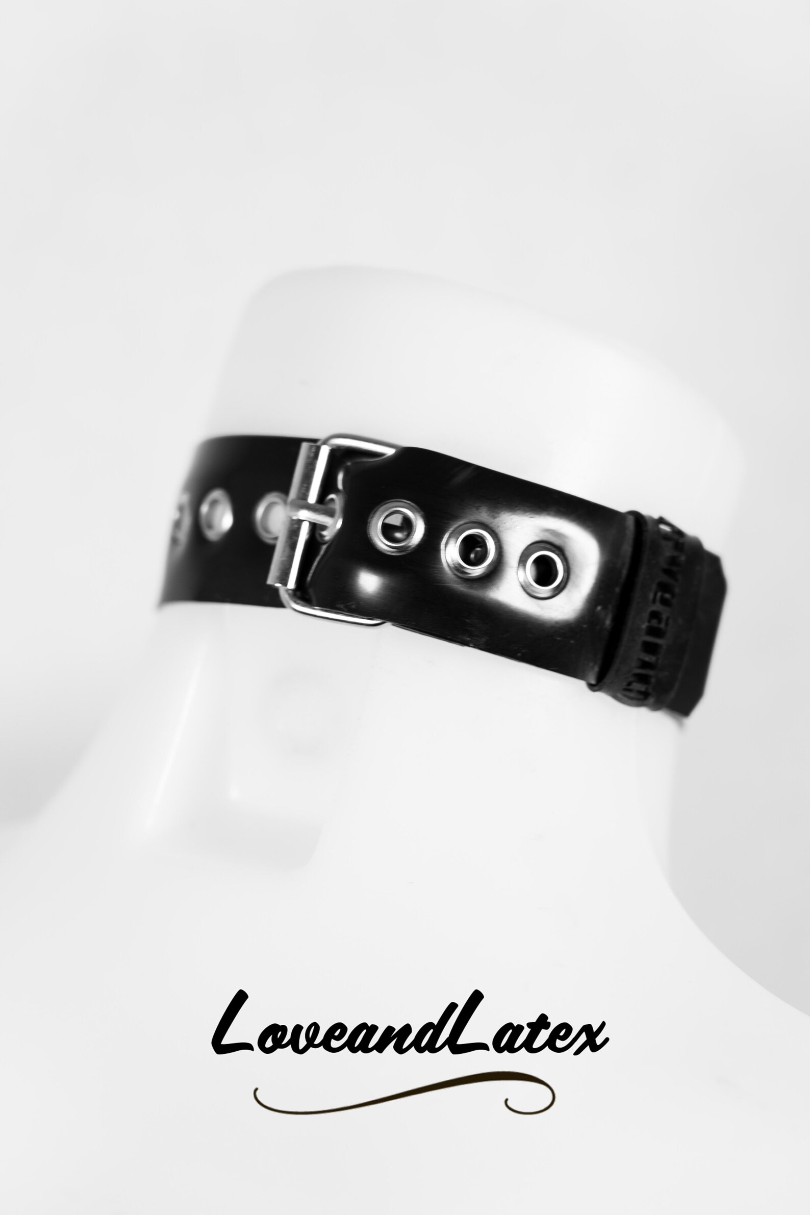 Latex Choker Laser Cut Customise Me | Etsy