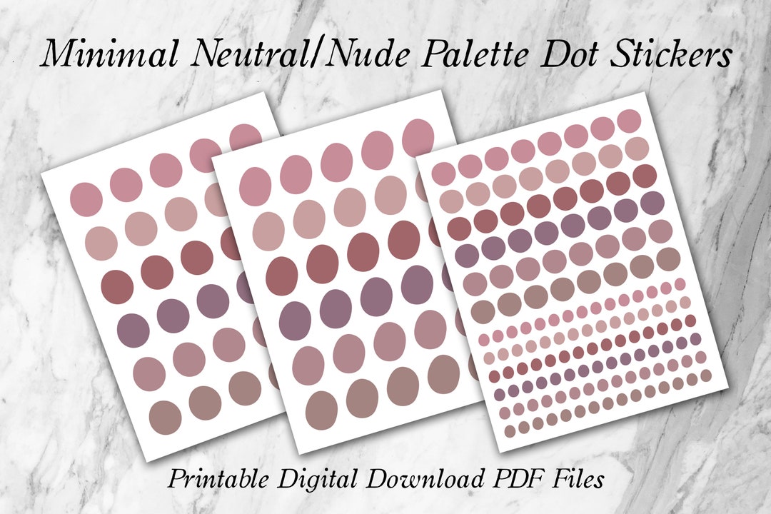 Printable Minimal Planner Stickers // Digital Printable // Minimalist ...