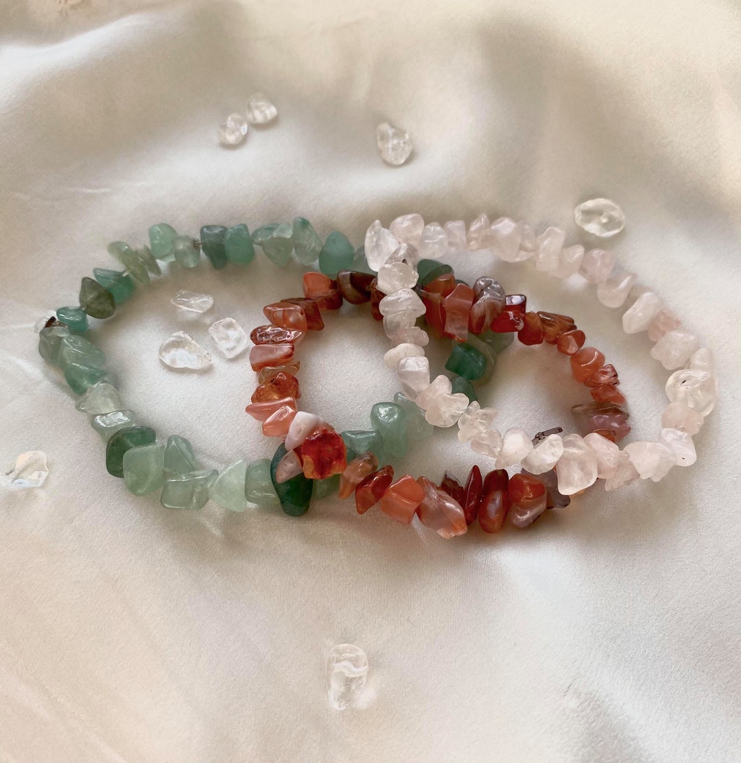 Precious Gem Stone Bracelet - Etsy