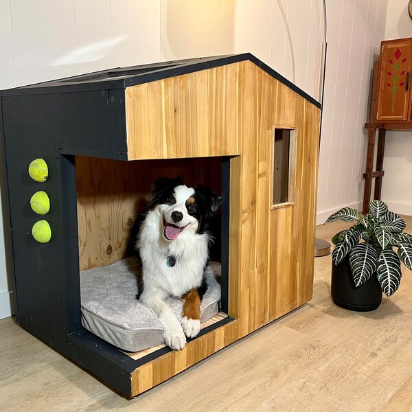 Modern Dog House - Etsy
