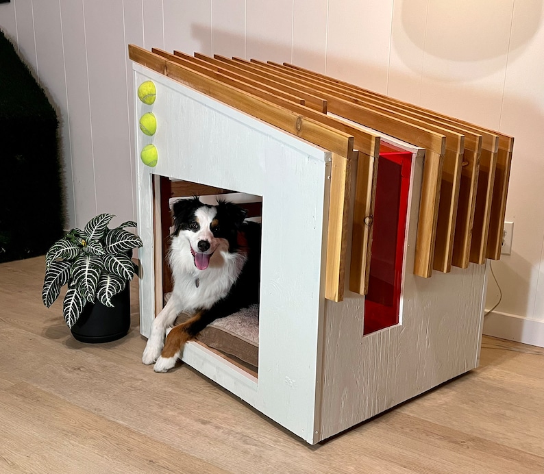 Mid Mod Dog House - Etsy