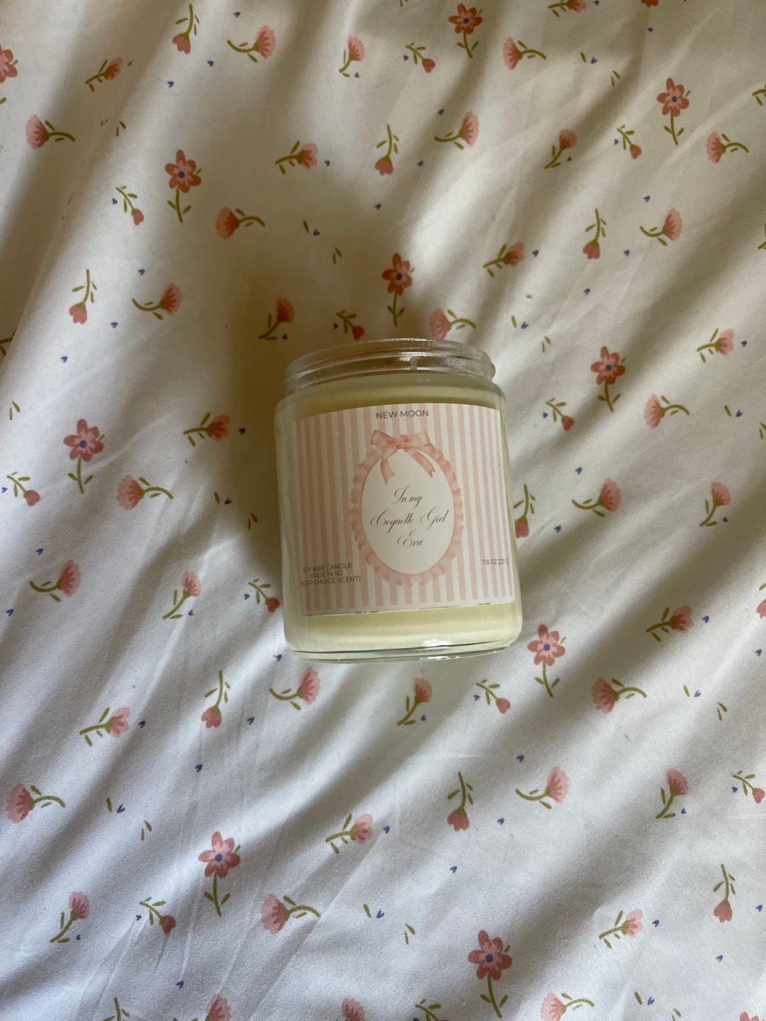 Coquette Candle/ Coquette Gift / in My Coquette Girl Era - Etsy