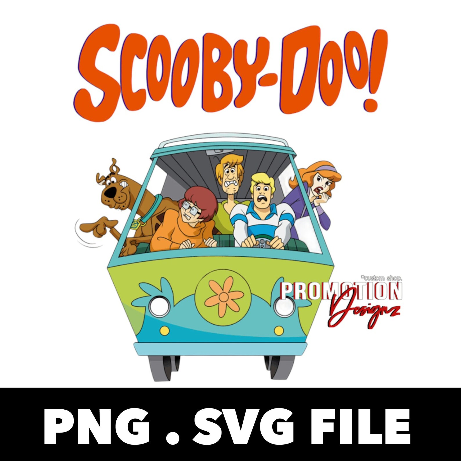 Scooby Doo Png File Svg File Cricut Sticker T Shirt Design Instant Download Etsy