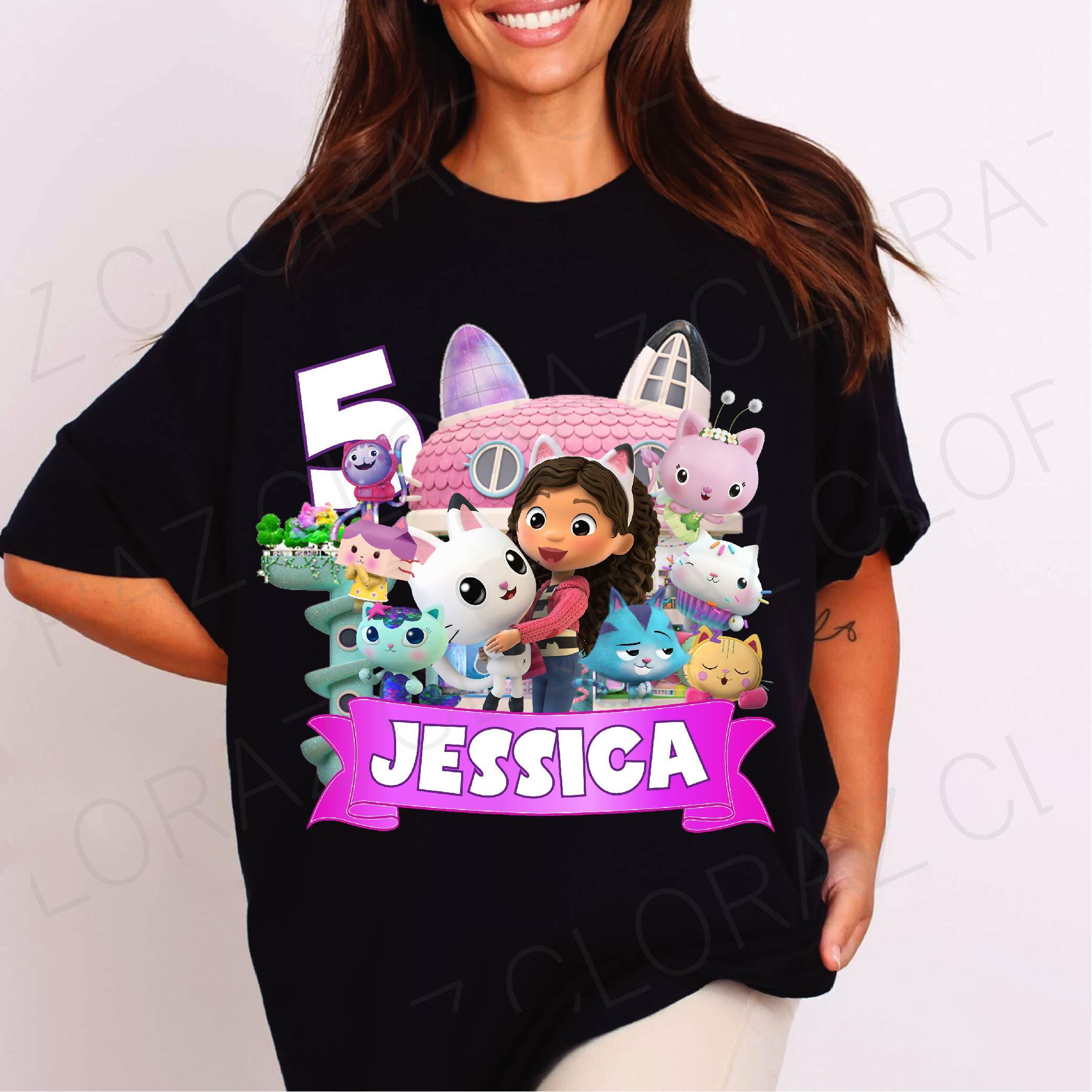 Gabbi Dollhouse Birthday Png, Gabbis Birthday Printable, Gabbis ...