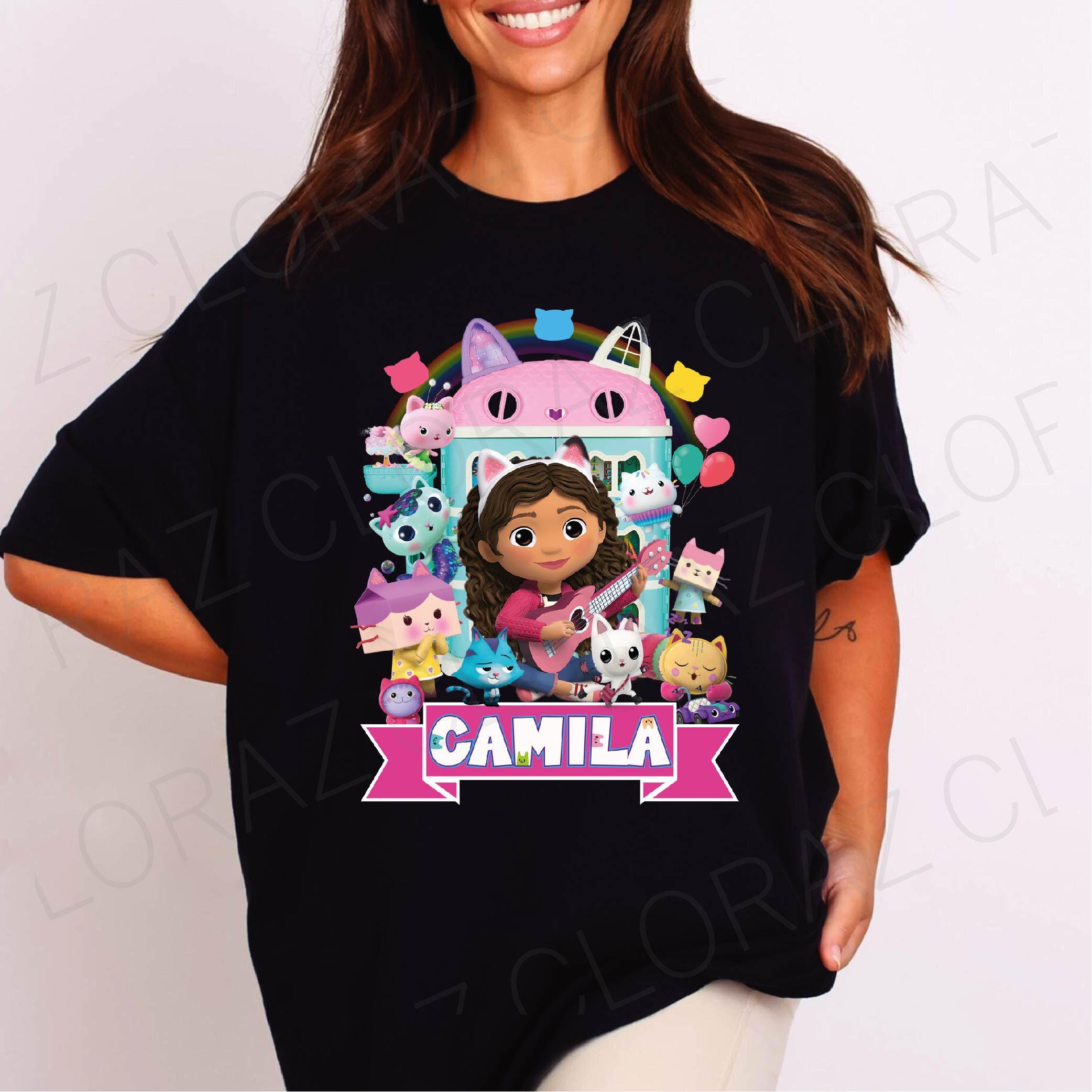 Family Gabbi's Cat Birthday Girl Png, Gabbi Family Matching Set ...