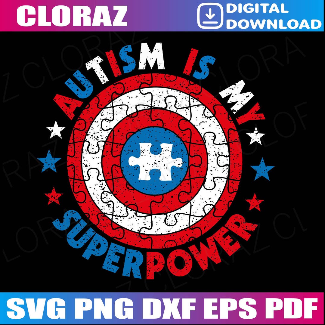 Autism is My Super-power Autism Awareness Autistic Svg, Autism is My ...