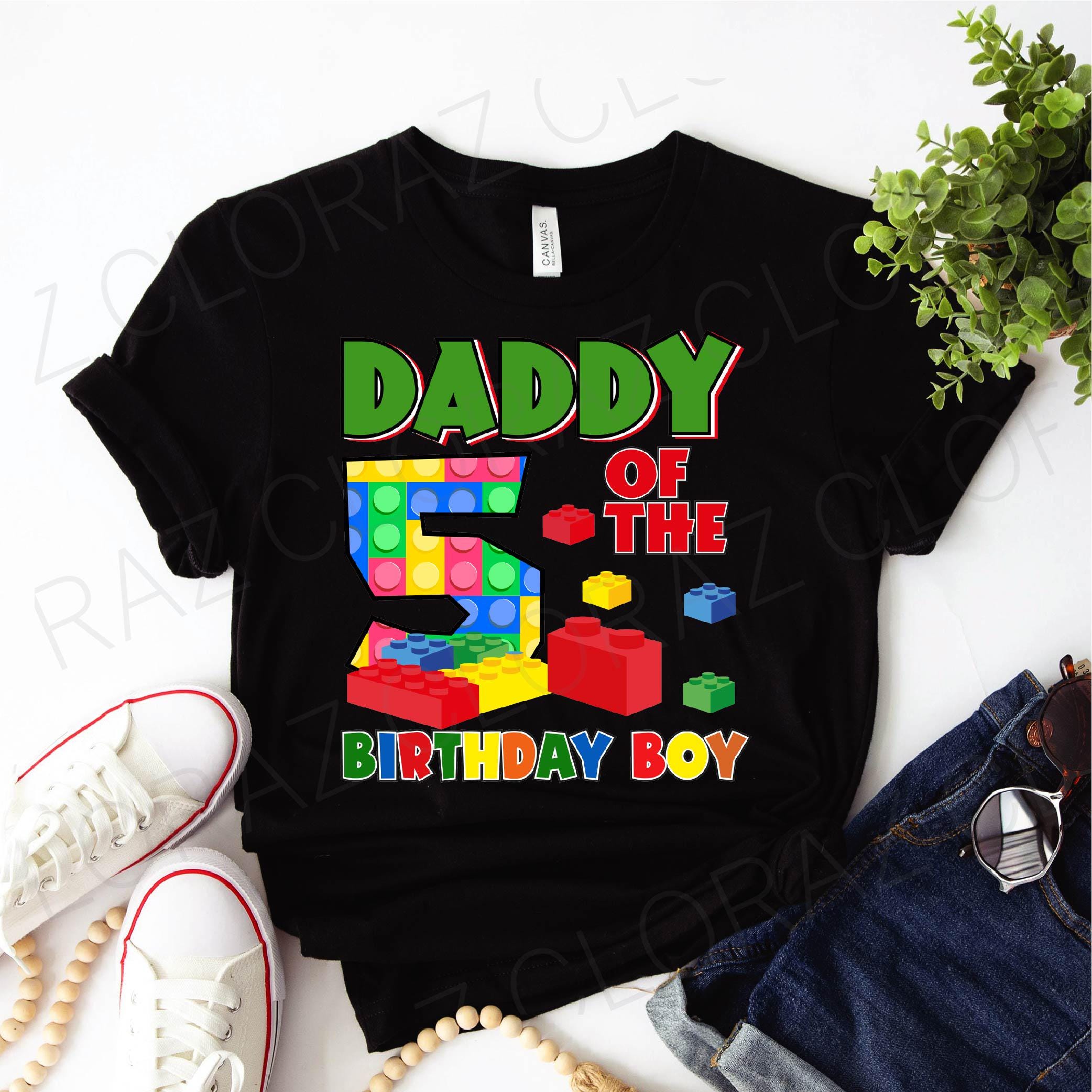 Family Building Block Birthday Boy Girl Svg,custom Birthday Buiding Svg ...