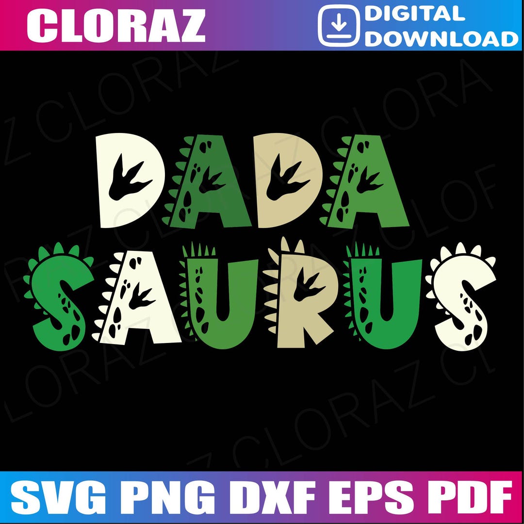 Dadasaurus Matching Family Birthday Dinosaur Svg, Dinosaur Birthday Boy ...