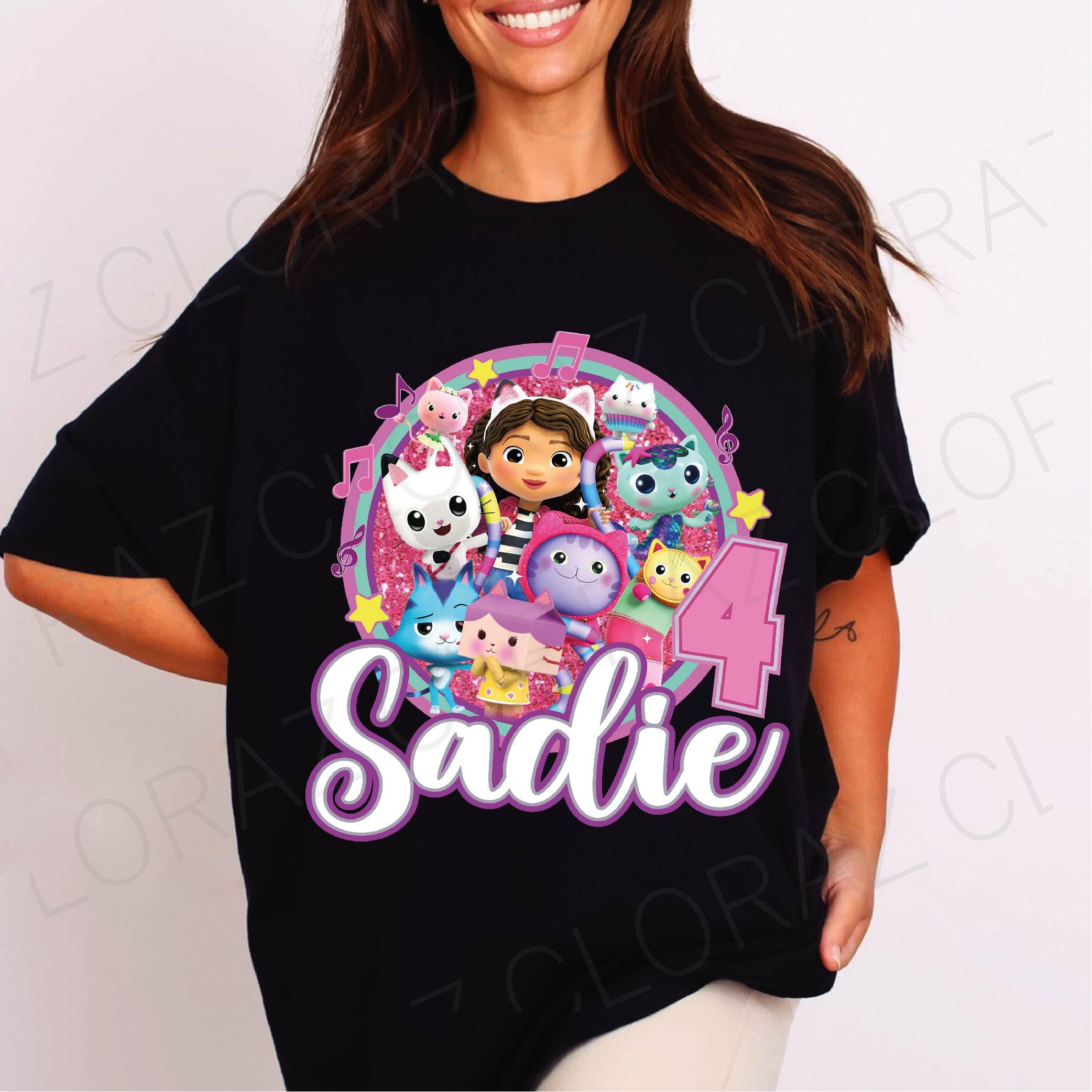 Personalized Dollhouse Png, Cat Doll House Birthday Png, Gabbi Birthday ...