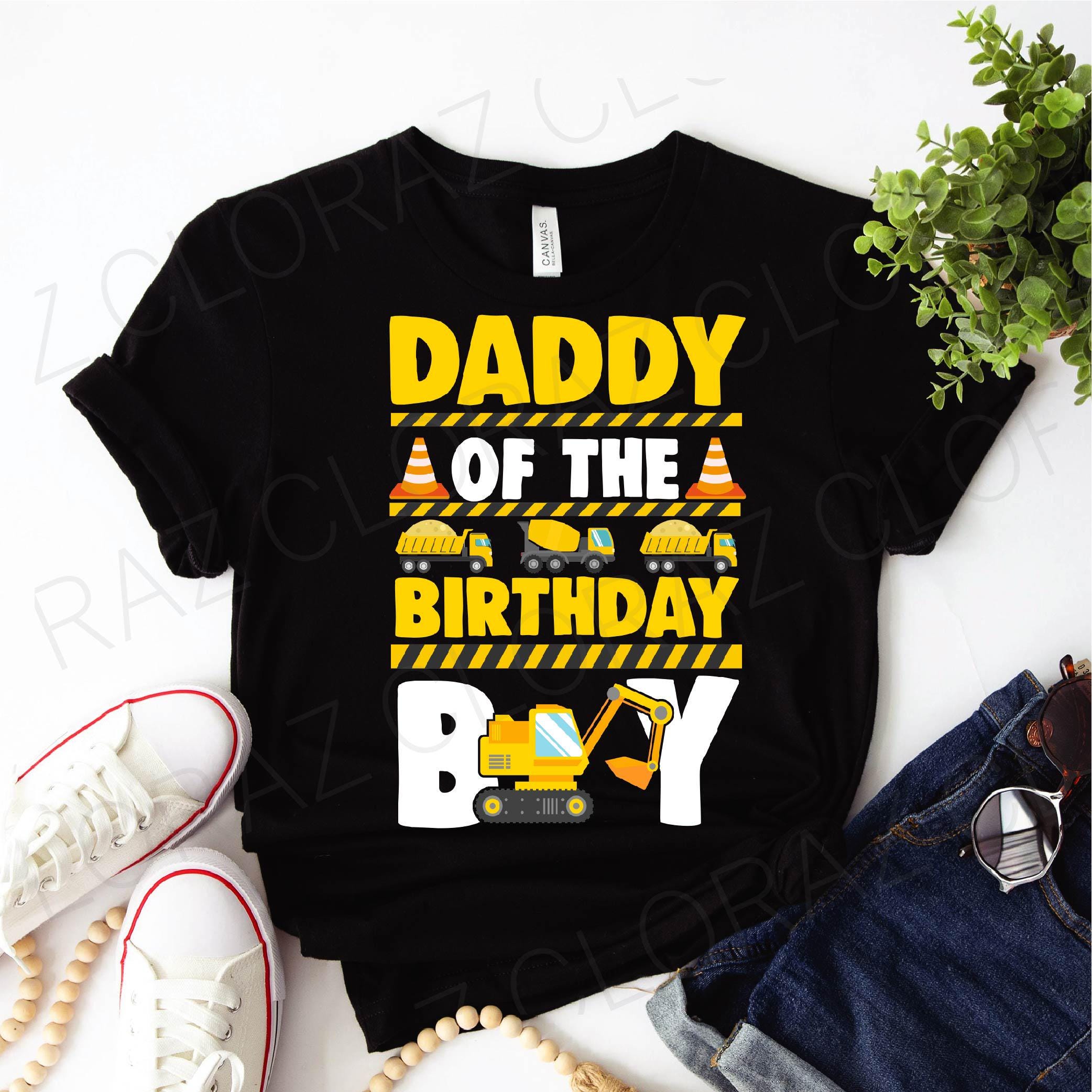 Bundle Family of the Birthday Boy Construction Theme Party Svg ...