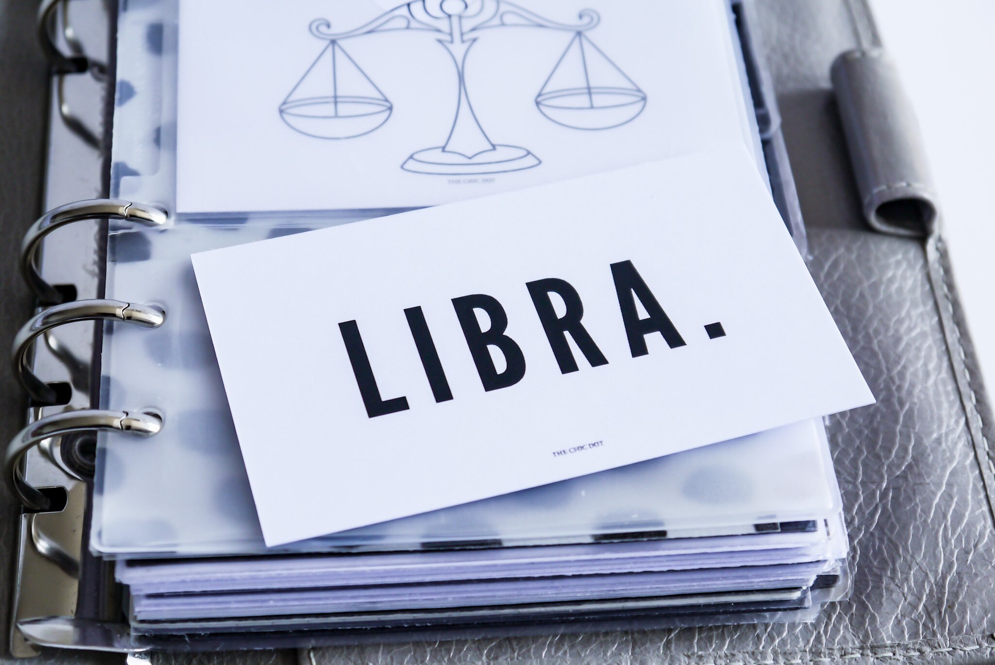 Libra Planner Cards Horoscope Cards for Planners - Etsy UK