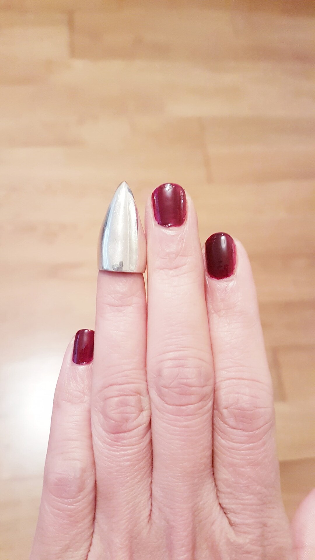 Fingernail/claw Ring/fashion Women Girl/925 Silver - Etsy