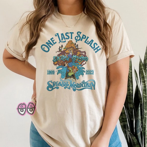 Splash Mountain Shirt - Etsy