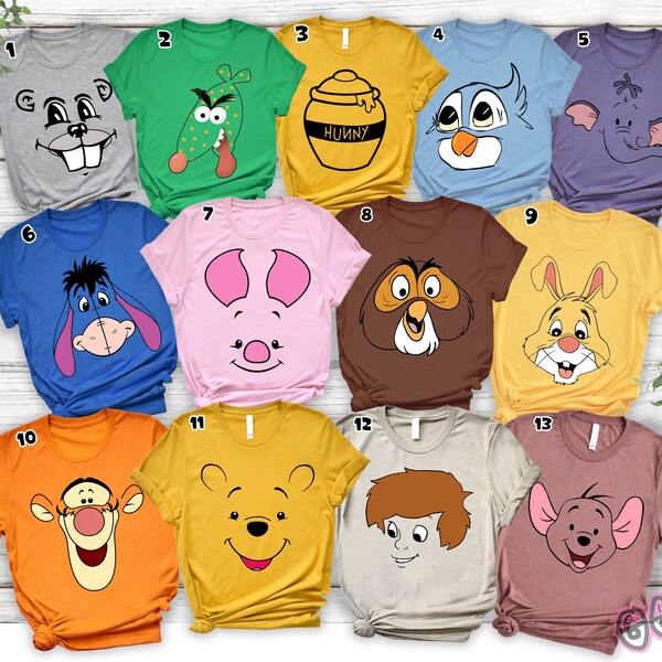 Winnie the Pooh Group Costumes - Etsy