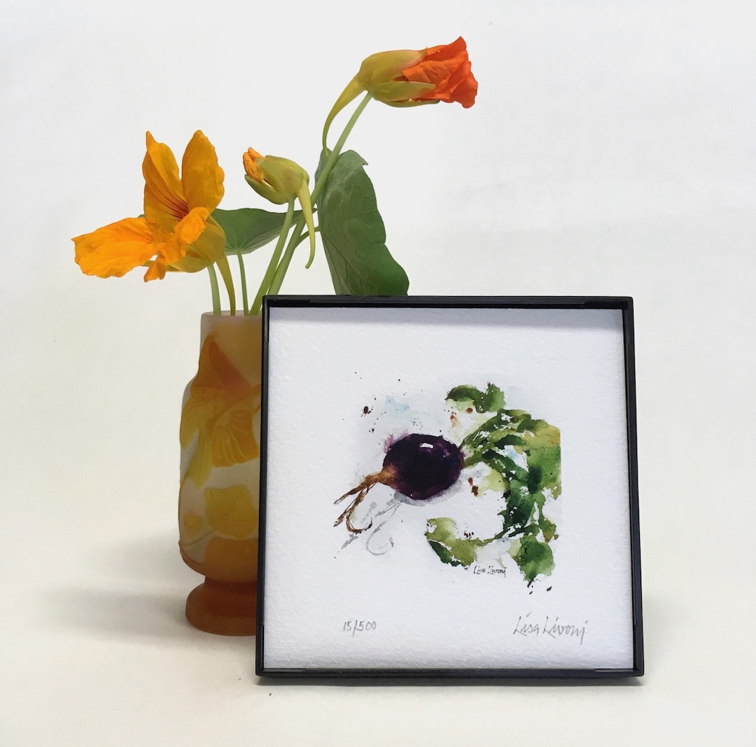 BEET Watercolor Vegetable Print, Beet Painting Kitchen Wall Art ...