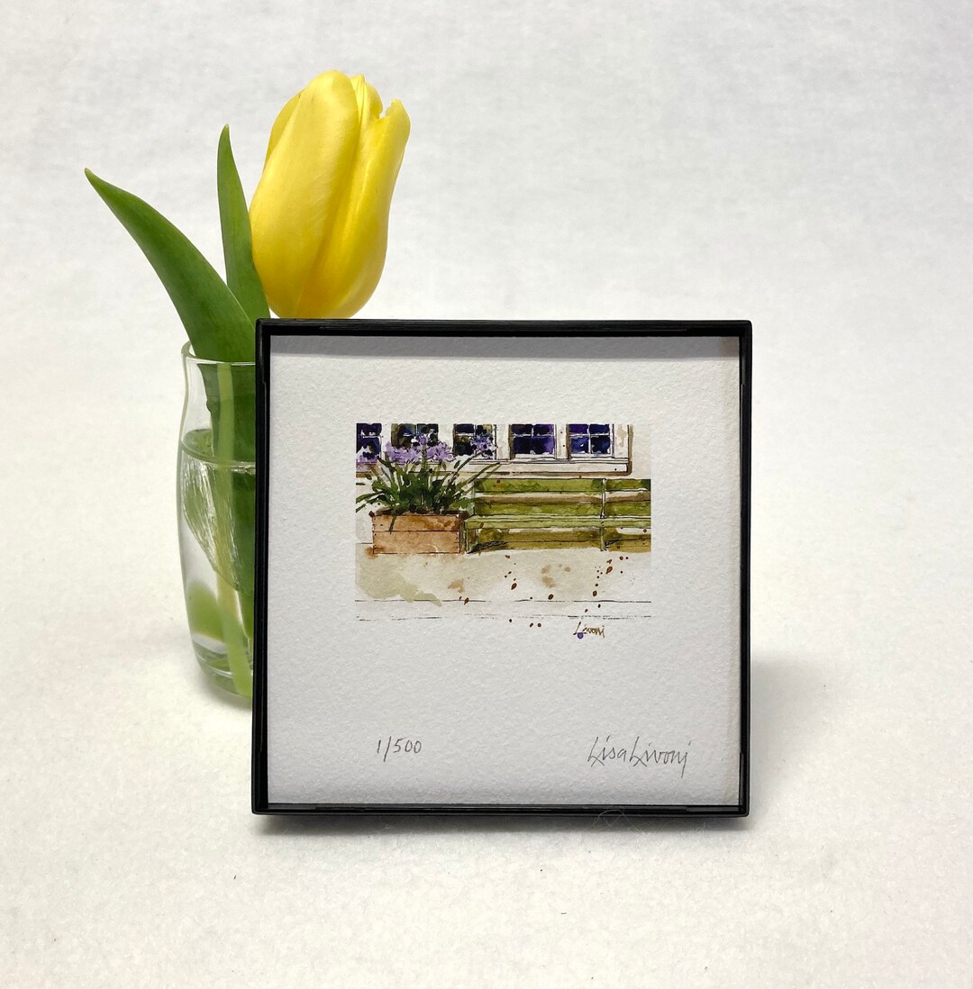 CITYSCAPE Watercolor Print, Cityscape Painting, White Building Art ...